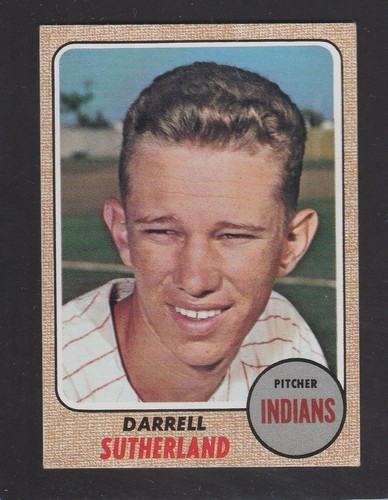 1968 TOPPS BASEBALL # 551 DARRELL SUTHERLAND EX INV 1495 | eBay