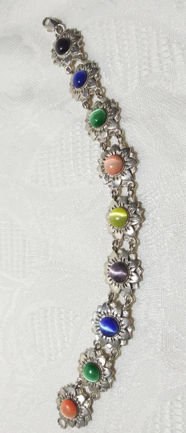 HAN THAI Sterling Siliver 925 Cats Eye Cabochons in F… - Gem
