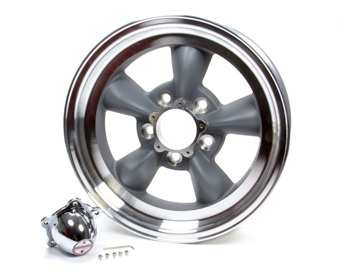 American AMRVN1055461 Painted Gray Aluminum 15 Inch Wheel Rim 5x4.75 ...
