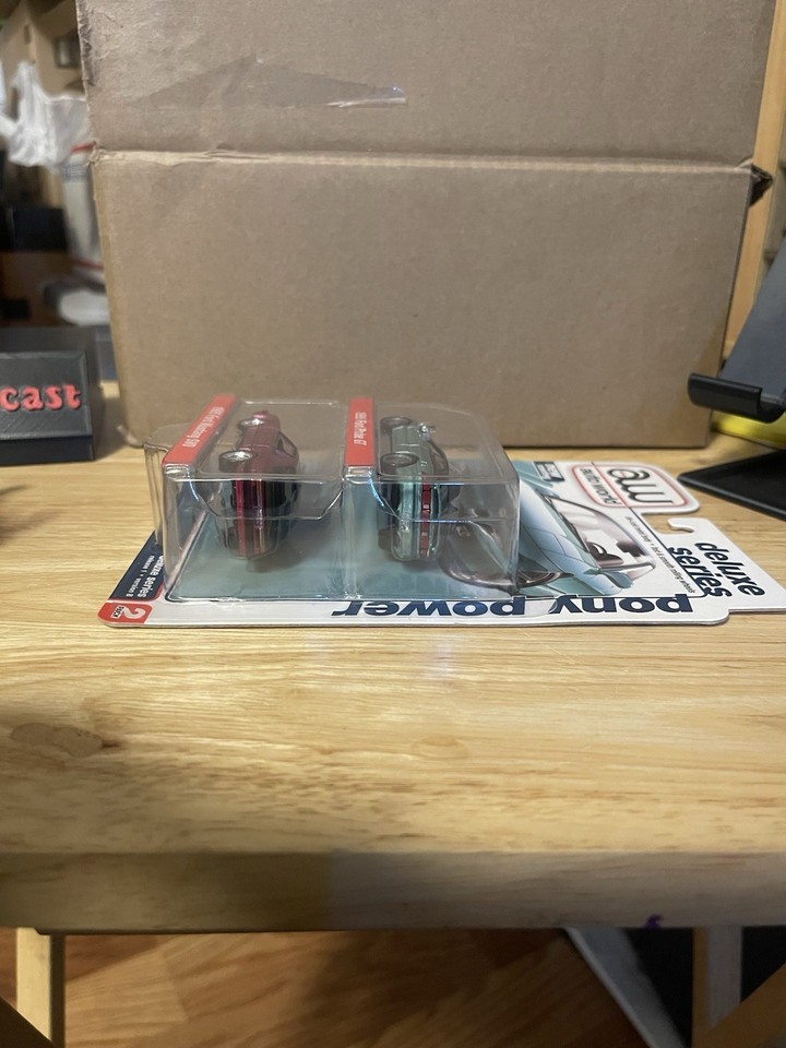 Auto World Pony Power 1995 Ford Probe & 1985 Mustang SVO Target ...