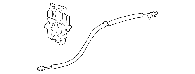 Genuine GM Driver Side Rear Door Latch 25876391 | eBay