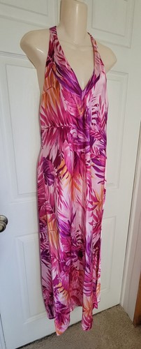 Fredericks Tropical Long Gown Size Large | eBay