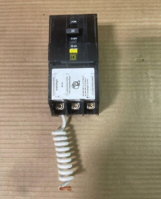 NEW Square D QOB QOB330GFI 3 Pole 30 Amp 208Y 120V GFI Circuit Breaker ...
