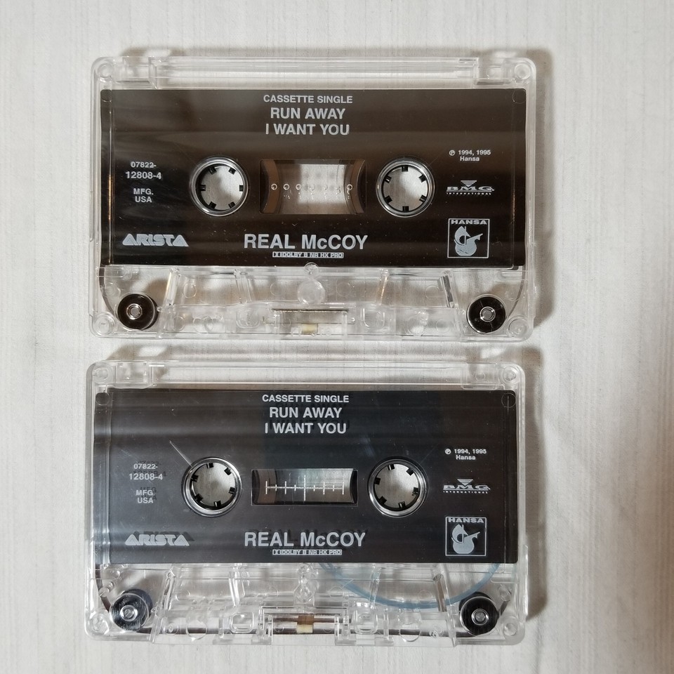 Real McCoy Group Cassette Single Cassingle Lot Mixes Unreleased NOT CD ...