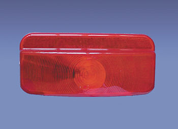 Creative Tail Light Assembly 003-81 Command; Red Lens; White Housing | eBay