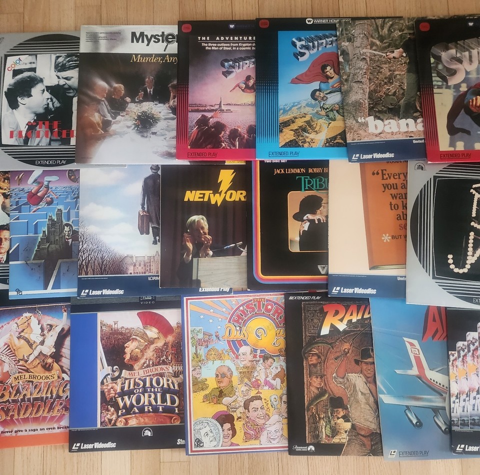 HUGE LOT 22 LASERDISK LASERDISC RARE TITLES ACTION GREAT TITLES | eBay