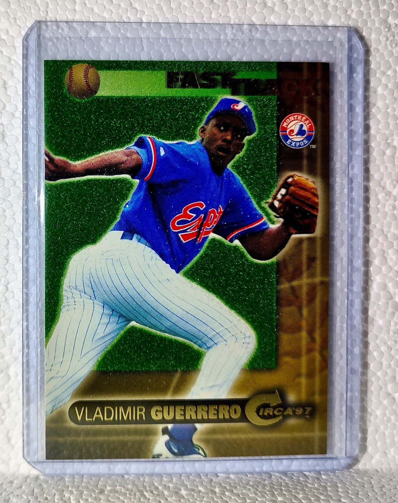 Vladimir Guerrero 1997 Fleer Skybox MLB #1 Fast Track Card Montreal ...