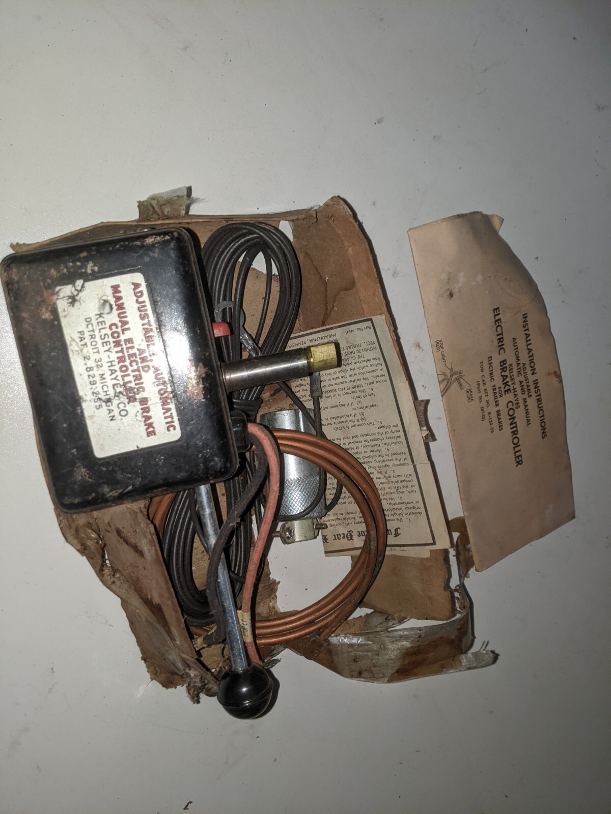 1960s Rat Rod Electric Brake Controller Tow Car Kelsey-Hayes for sale ...