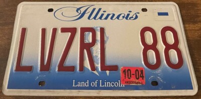 LXZRL 88 Vanity License Plate LV ZRL Racing League Zwift Cycling | eBay