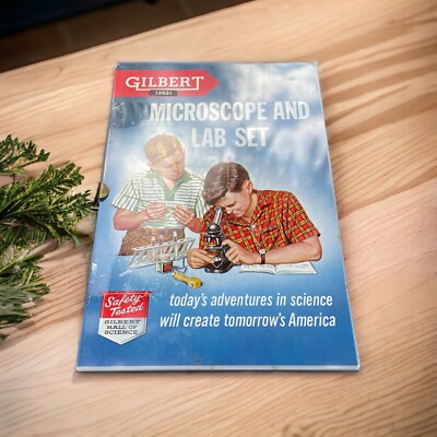 GILBERT MICROSCOPE AND LAB SET #13021 | eBay