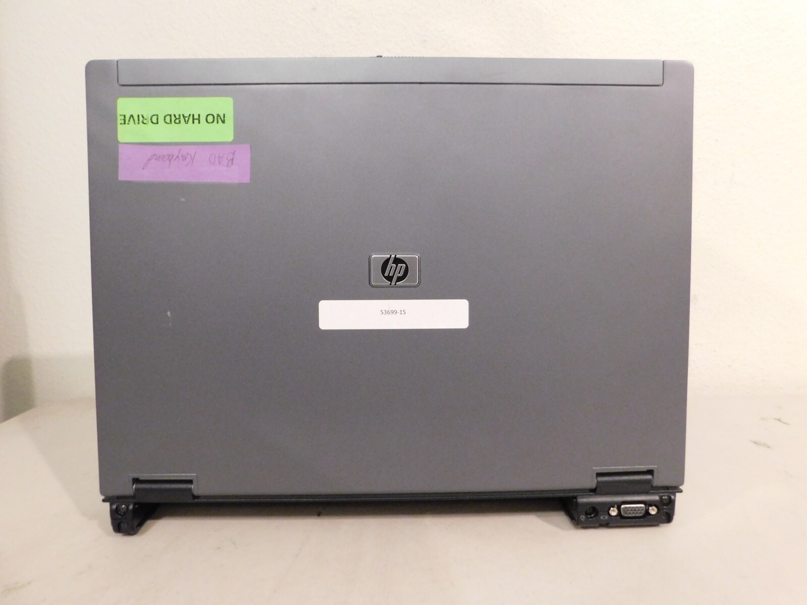 HP Compaq 8510p 15" Intel Core 2 Duo T7500 2.2GHz 4 GB Laptop Boots to ...