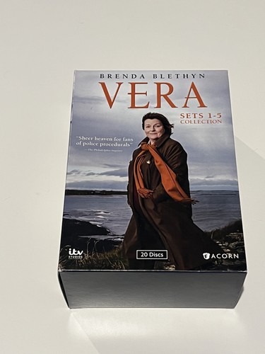 VERA Complete Set Series Seasons 1-5 DVD Collection Acorn BBC Brande ...