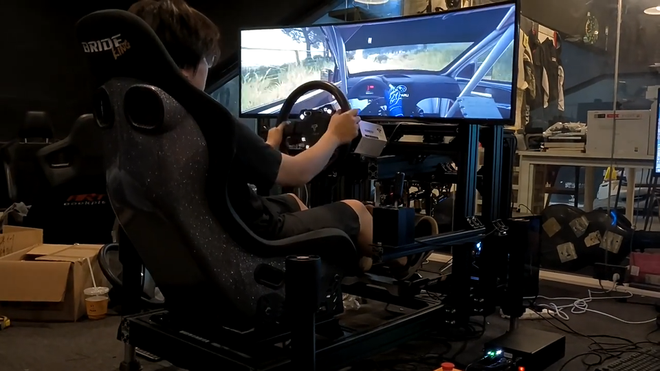 Simplayer 4-Axis G-Force Set SIM Racing Rigs for G-Force Seat Aluminum Brackets | eBay