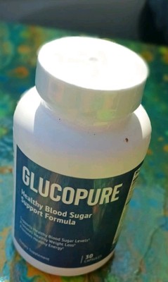 Glucopure (Healthy Blood Sugar Support Formula) Genuine!! White Cap Not ...