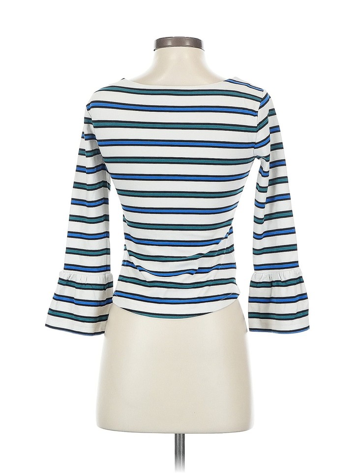 Ann Taylor Women Ivory 3/4 Sleeve T-Shirt XS | eBay