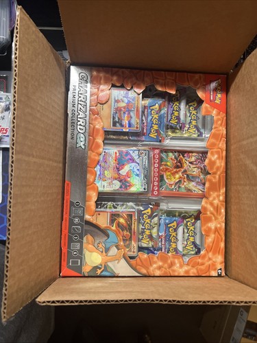 Charizard EX Premium Collection Case (6 Boxes) Pokémon DOUBLE BOXED | eBay