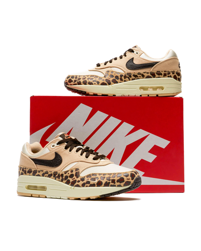 Nike Air Max One Leopard Sneakers Retro Running Trainers Shoes Women ...