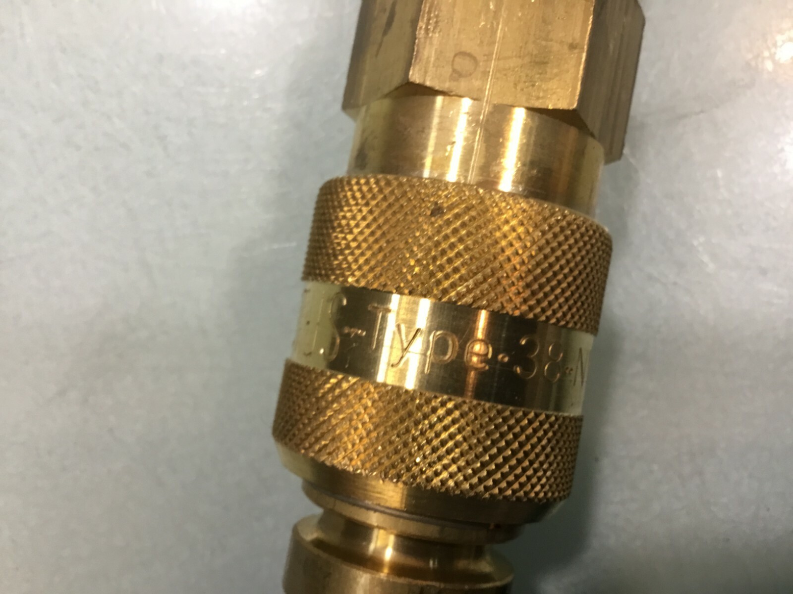 Rectus Type 38-NW-15 Female Thread Quick Coupling Double Shut-Off Brass ...