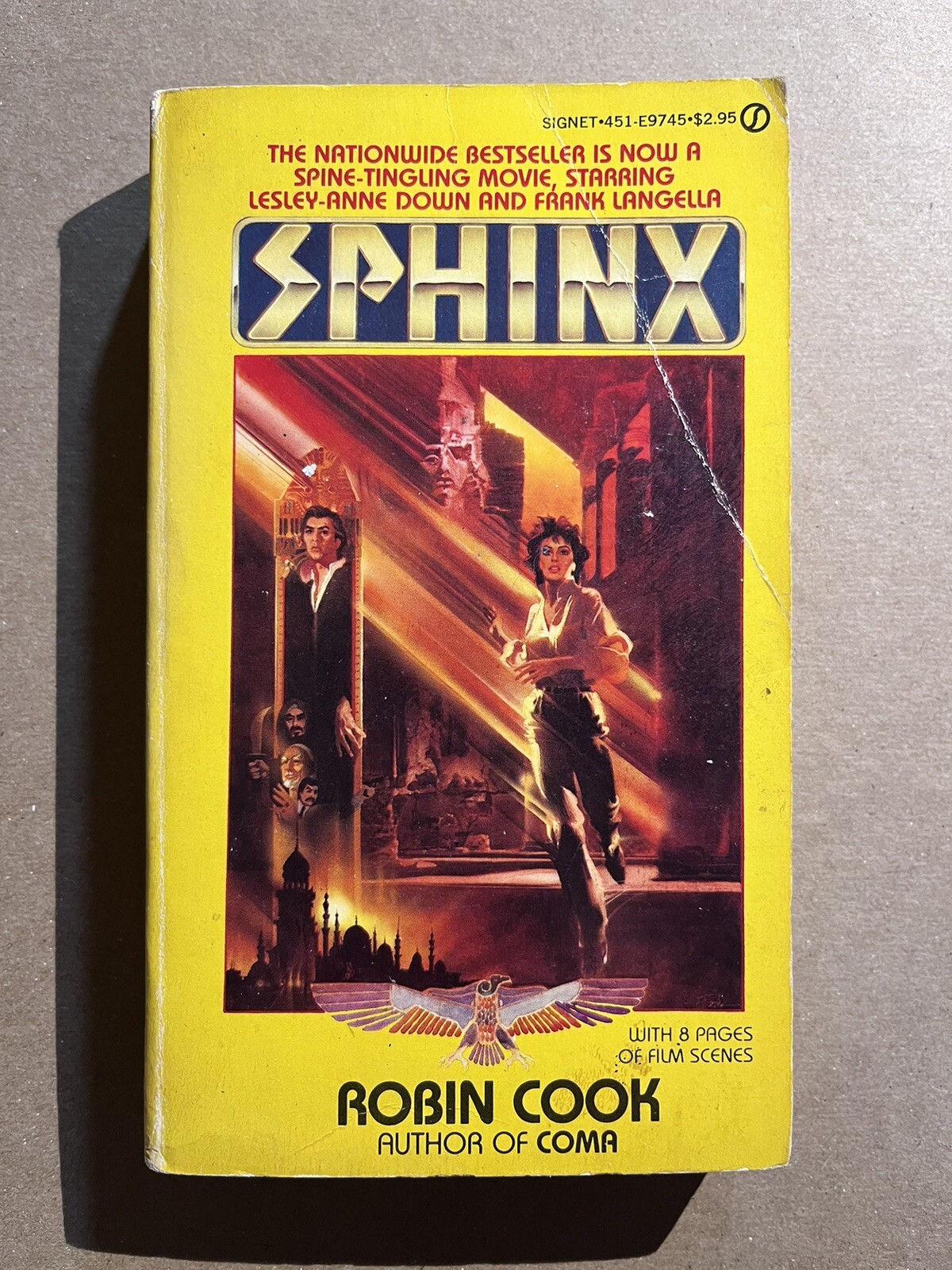 SPHINX by Robin Cook vintage 1980 Signet paperback MOVIE TIE IN | eBay