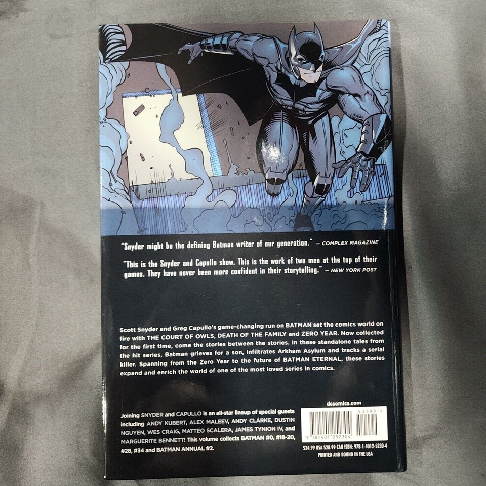 DC Comics The New 52 Batman Vol. 6 Graveyard Shift Graphic Novel ...