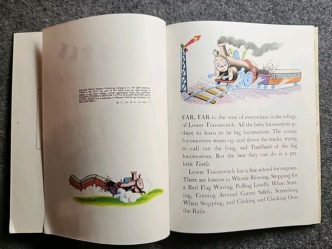 Little Golden Book Classic: Tootle (childrens hardcover 1973). | eBay