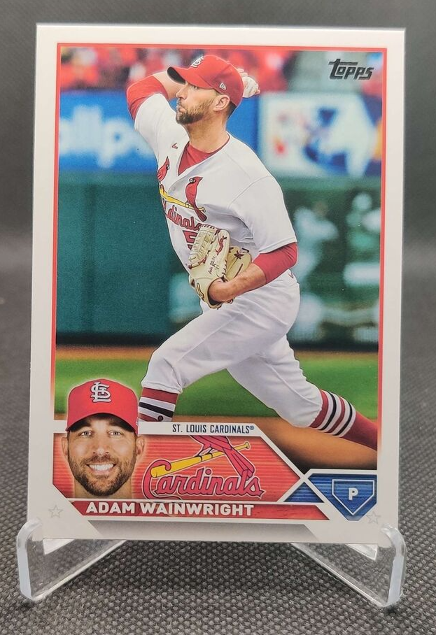 2023 Topps Series 1 #39 Adam Wainwright St. Louis Cardinals baseball ...
