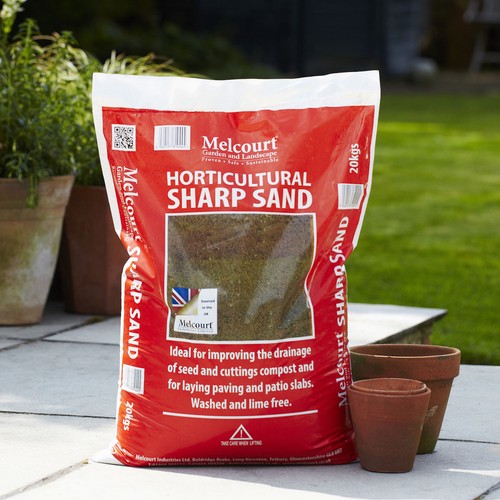 Horticultural Sharp Sand | 20kg | Melcourt | Land-Based Washed & Lime ...