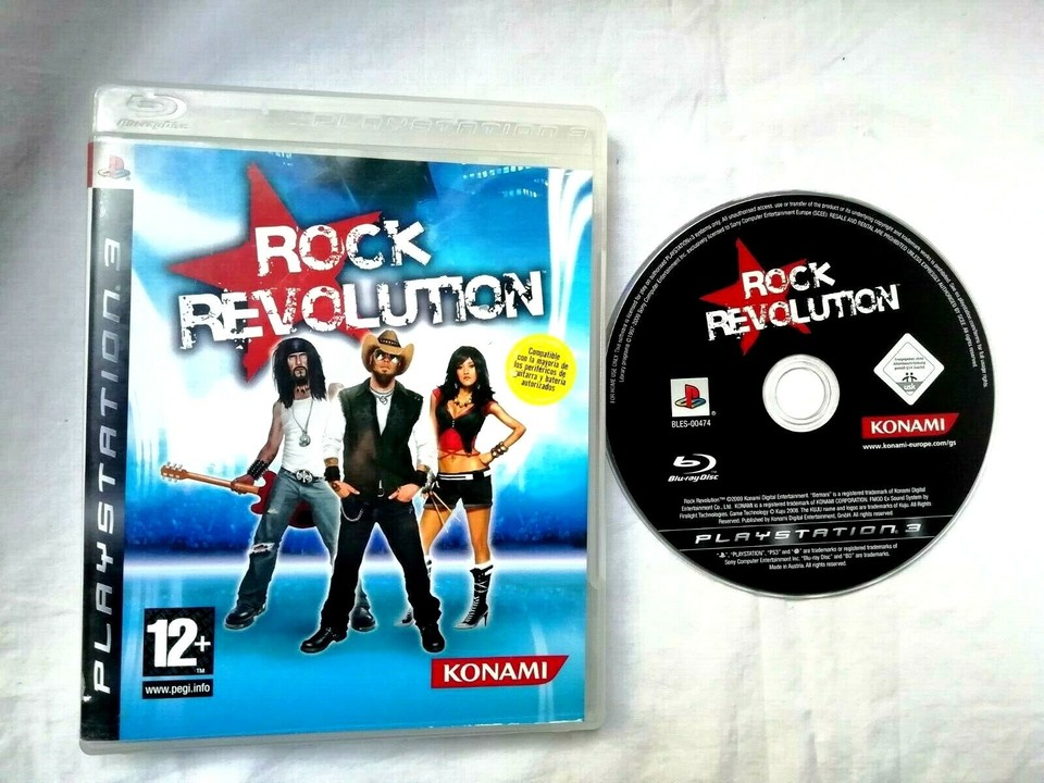 Rock Revolution Play Station 3 Konami Pal 2009 | eBay