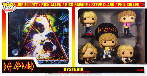 Def Leppard Hysteria Deluxe Pop! Albums Vinyl Figure 5-Pack [OE] | eBay