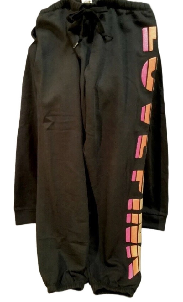 Victoria's Secret Pink Rainbow Glitter Full Zip Hoodie + Pants Set ...