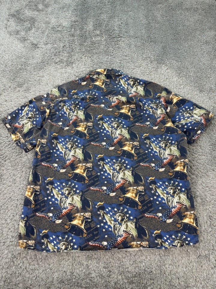 American Legacy Shirt Mens 2XL Graphic Canvas Patriotic Bald Eagle ...
