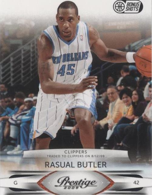 2009-10 Panini Prestige - Rasual Butler #68 Bonus Shots Black /10 for ...