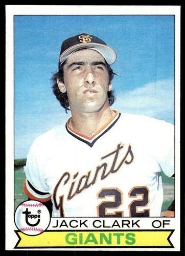 1979 Topps Jack Clark San Francisco Giants #512 | eBay