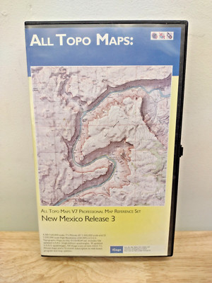 IGage All Topo Maps V7 Topography Software Windows For New Mexico NM ...