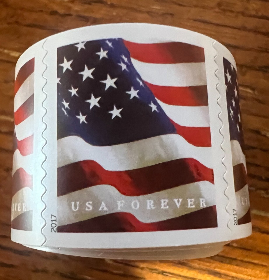 1 Sealed Roll of 100 2017 USPS Forever Stamps | eBay