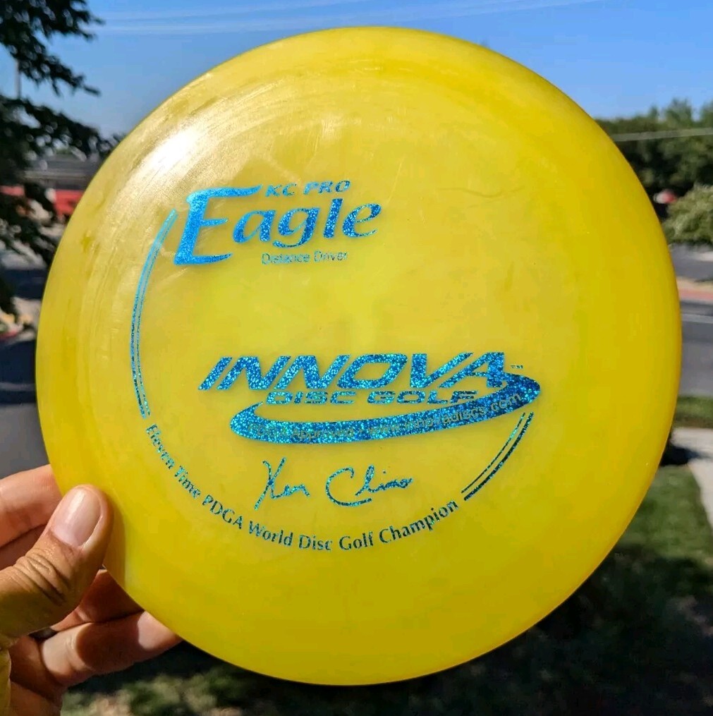 Rare 11x KC Pro EAGLE Innova Disc Golf NEW 174g Yellow | eBay