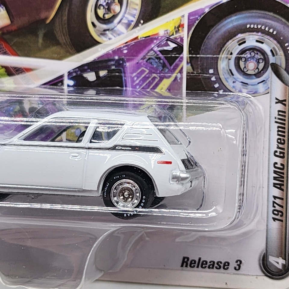UH Johnny Lightning Muscle Cars USA Mcacn 1971 AMC Gremlin X White ...