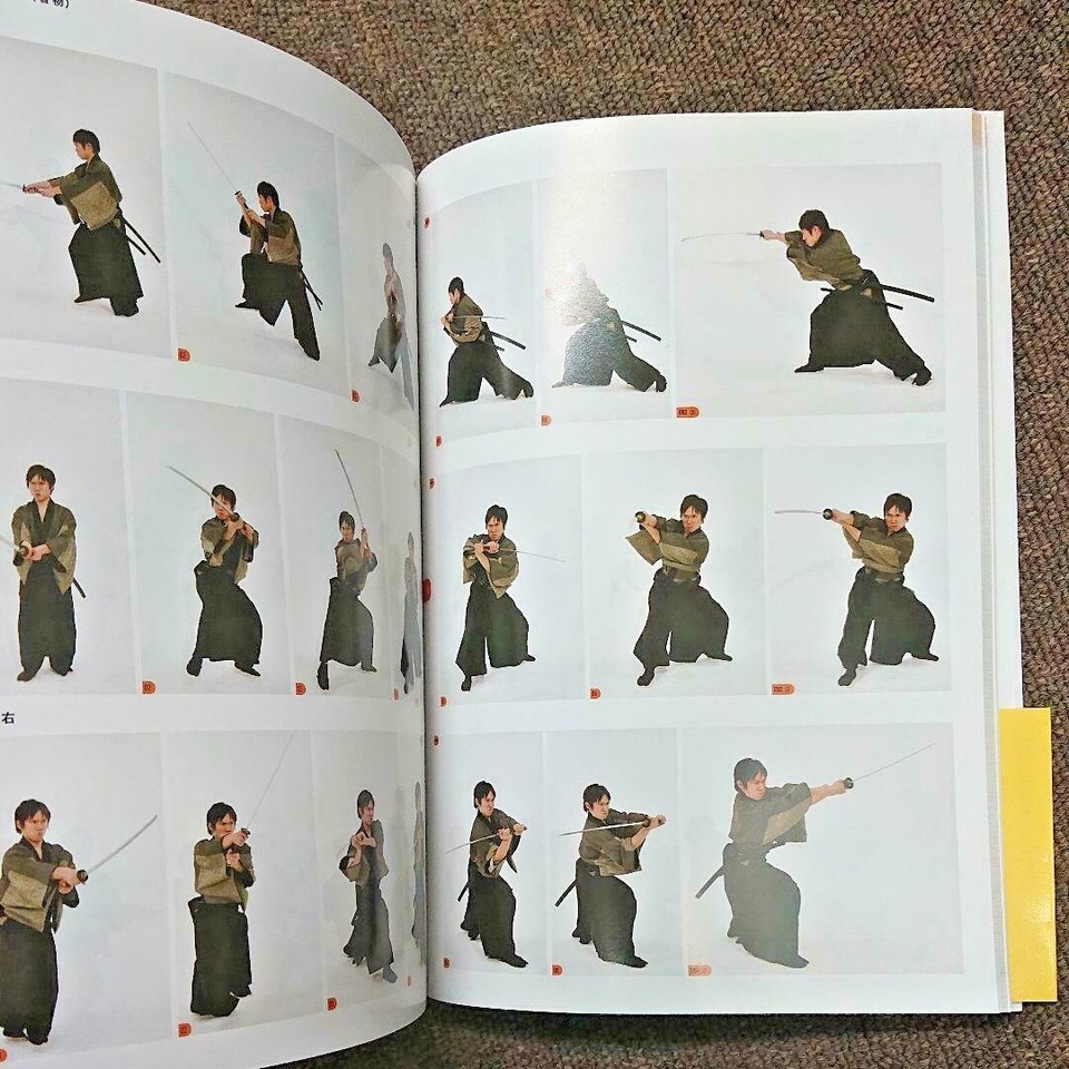 Pose Book: Real Action Pose Collection 02 [Sword battle Sword Action ...