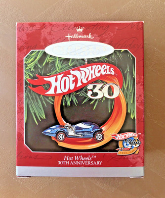 1999 Handcrafted Hallmark Keepsake Ornament 30th Anniversary "Hot ...