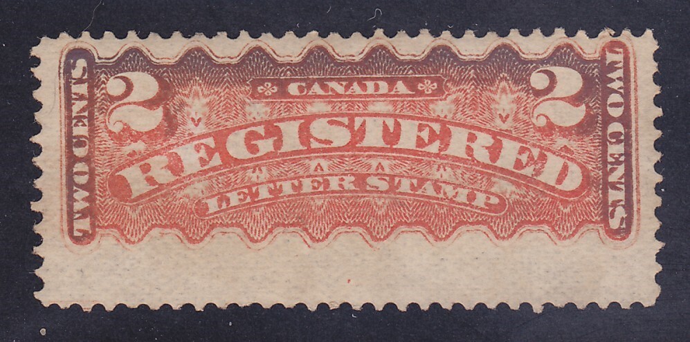 Canada F1 MNH OG 2c Orange Registration Stamp Scv $240.00 | eBay