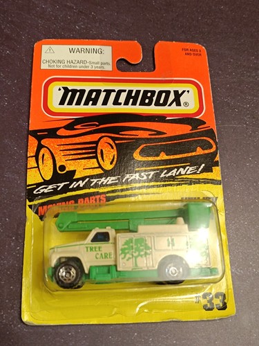 Vintage Matchbox #33 1989 Utility Truck Tree Care / 1990 Release ...
