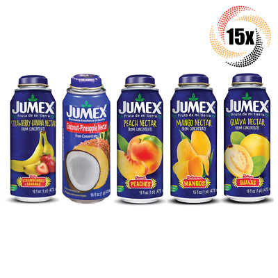 15x Cans Jumex Variety Nectar Flavor Drinks 16 Fl Oz ( Mix & Match ...