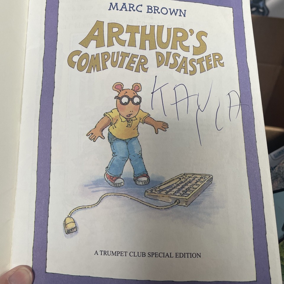Arthur's Computer Disaster by Marc Brown (1999, Trade Paperback ...
