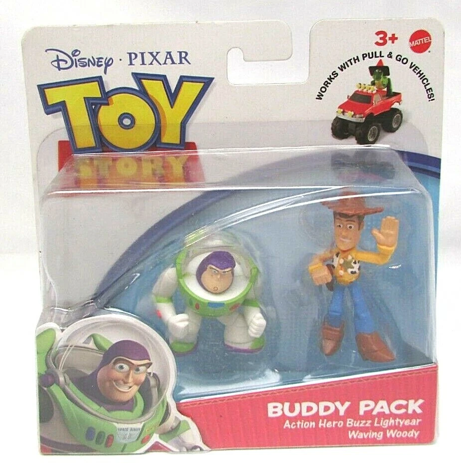 Toy Story Buddy Pack Buzz Lightyear Sheriff Woody Rex, 54% OFF
