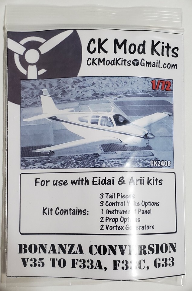 Bonanza Conversion Kit - For Arii & Eidai Kits - V35 to F33A, F33C, G33 ...