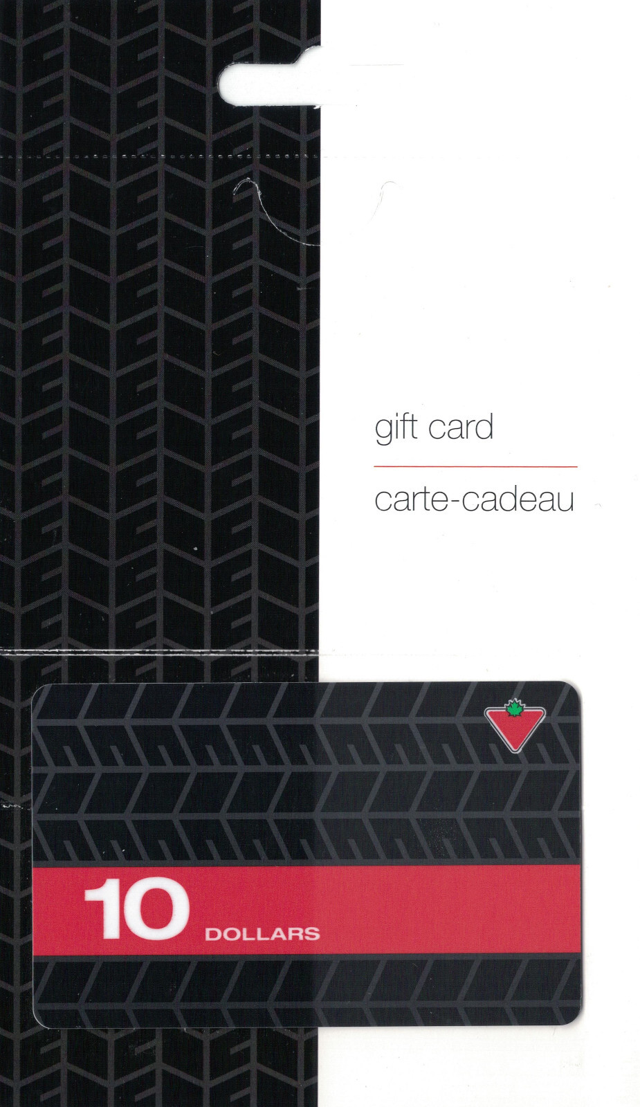 Canadian Tire Gift Card - $10 Tire Tread on Retail Backer Card 10/11 | eBay