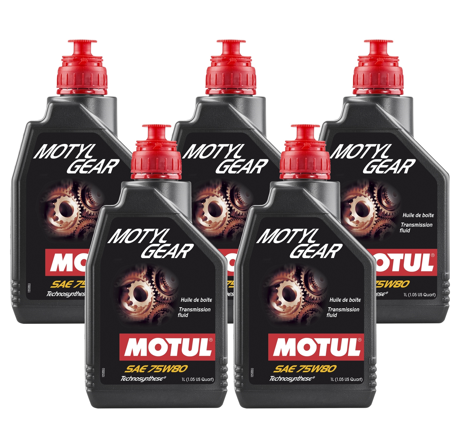 MOTUL MOTYLGEAR 75W80 5L Technosynthese Transmission Fluid Gear Oil (5 ...