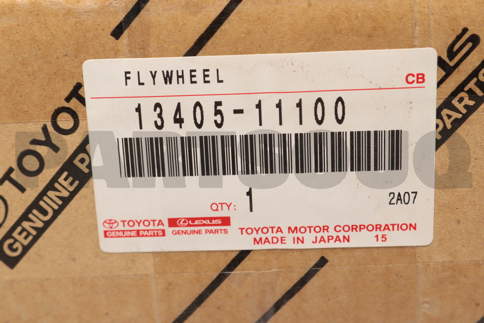 1340511100 Genuine Toyota FLYWHEEL SUB-ASSY 13405-11100 | eBay