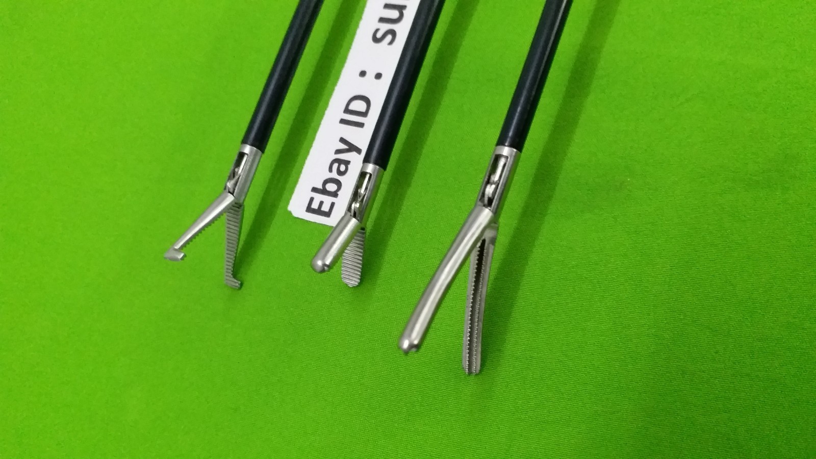 3pc Laparoscopic Right Angle/Debakey/Plan Grasper 5mmx330mm Reusable ...