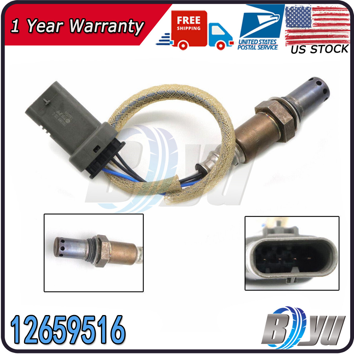 New Upstream Oxygen Sensor 12659516 For Chevrolet Silverado 1500 GMC ...